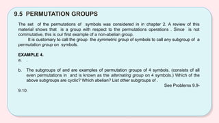 chapter 9 ( Groups ) in Abstract Calculus | PPT