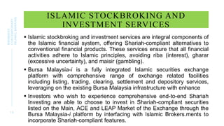 Chapter 9 - Islamic Capital Market in Malaysia | PPTX