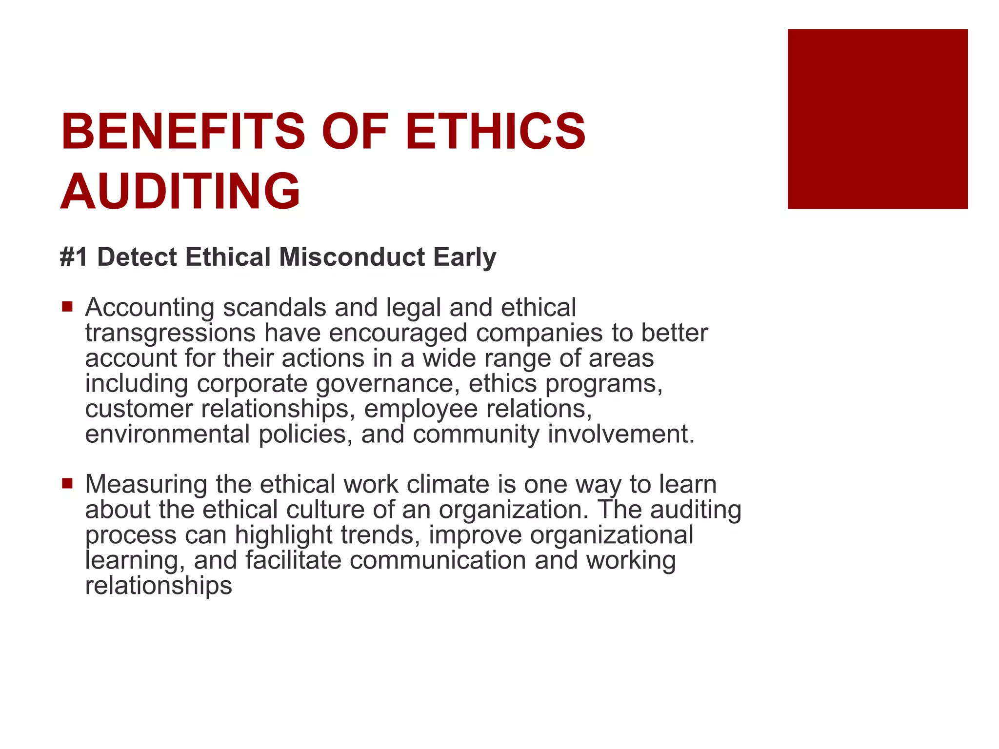 Chapter 9 Managing and Controlling Ethics Programs | PPTX