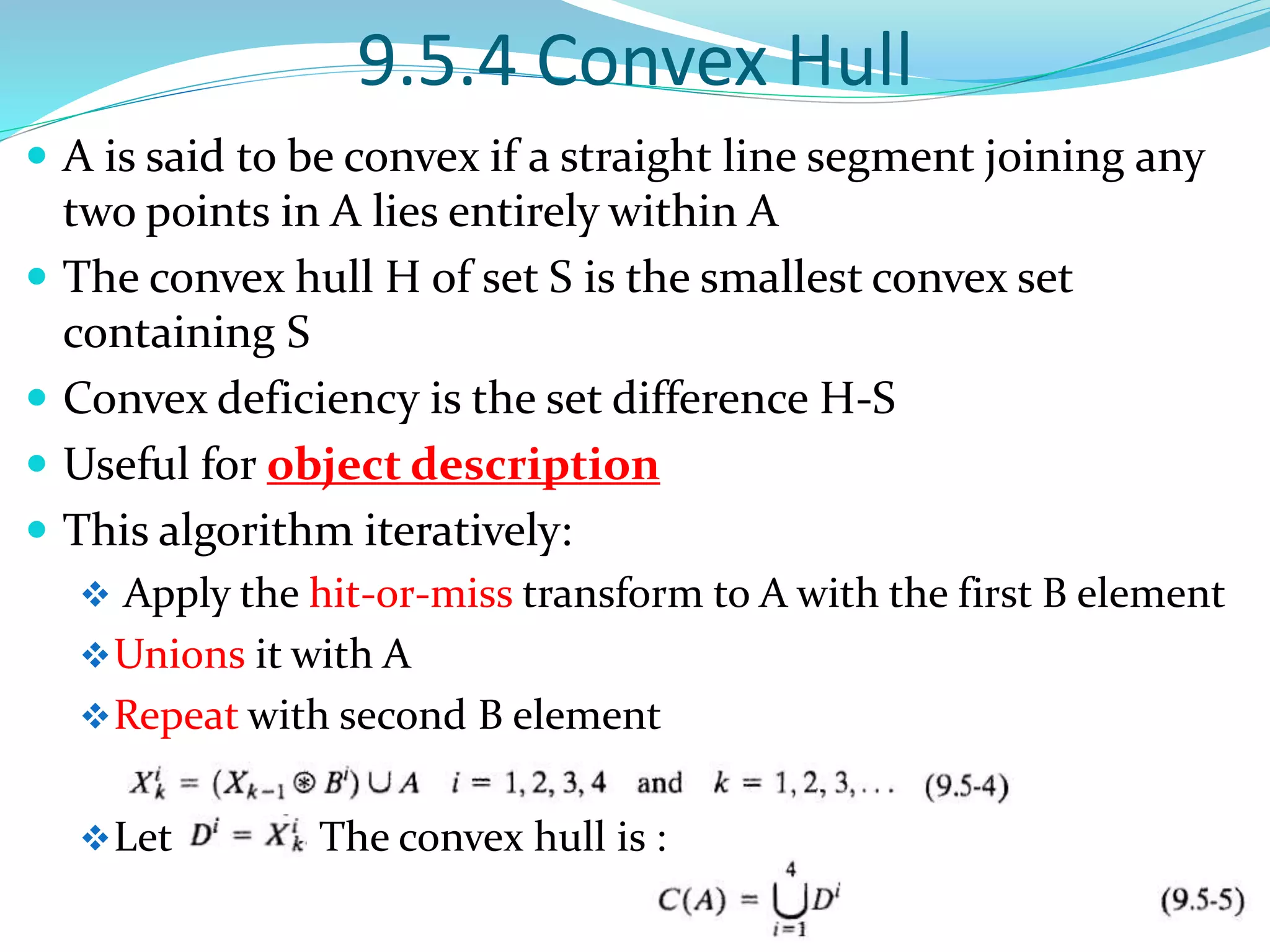Chapter 9 morphological image processing | PPTX | Geology | Science