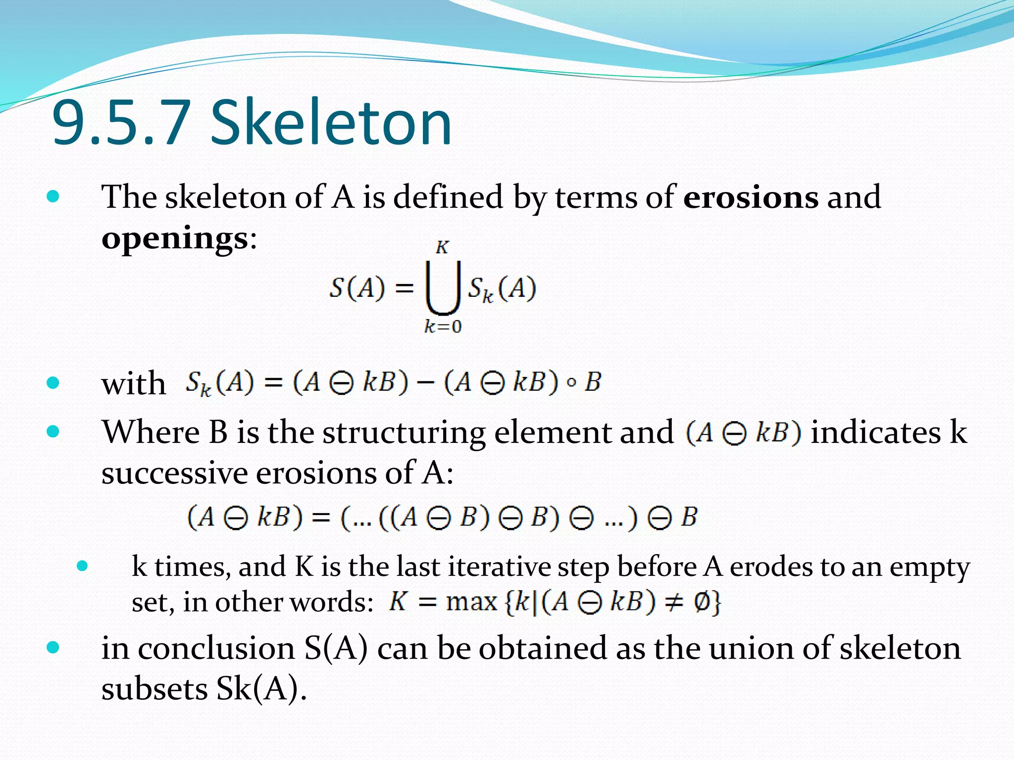 Chapter 9 morphological image processing | PPTX | Geology | Science