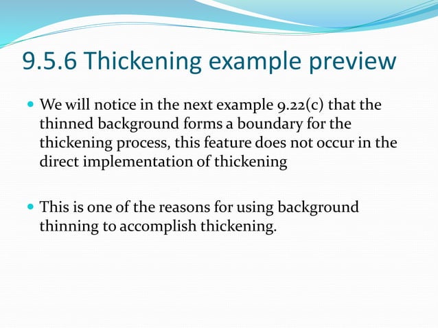 Chapter 9 morphological image processing | PPTX | Geology | Science