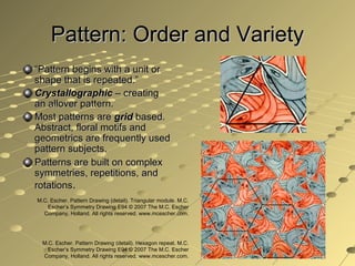 Chapter 9 pattern and texture | PPT