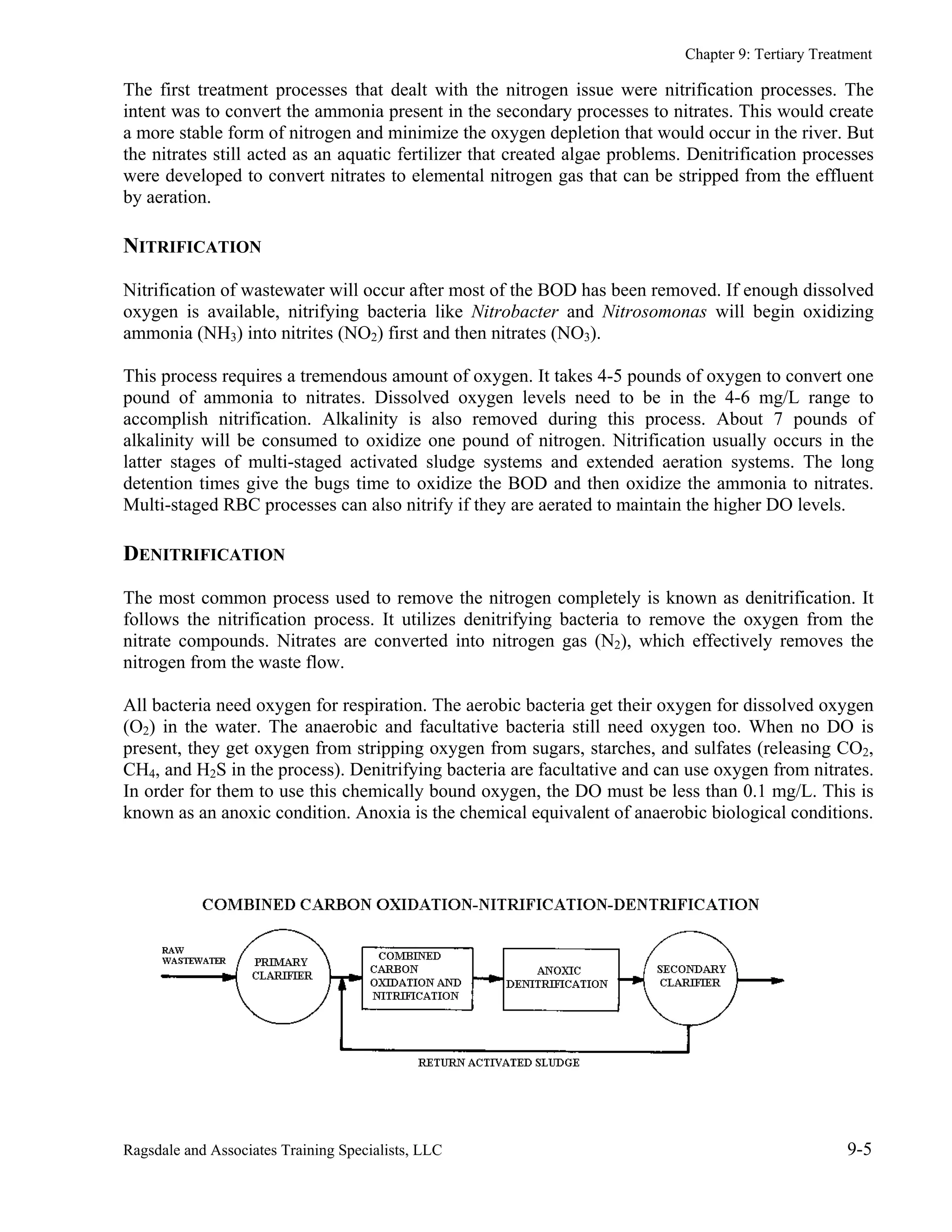 Chapter 9 tertiary treatment | PDF