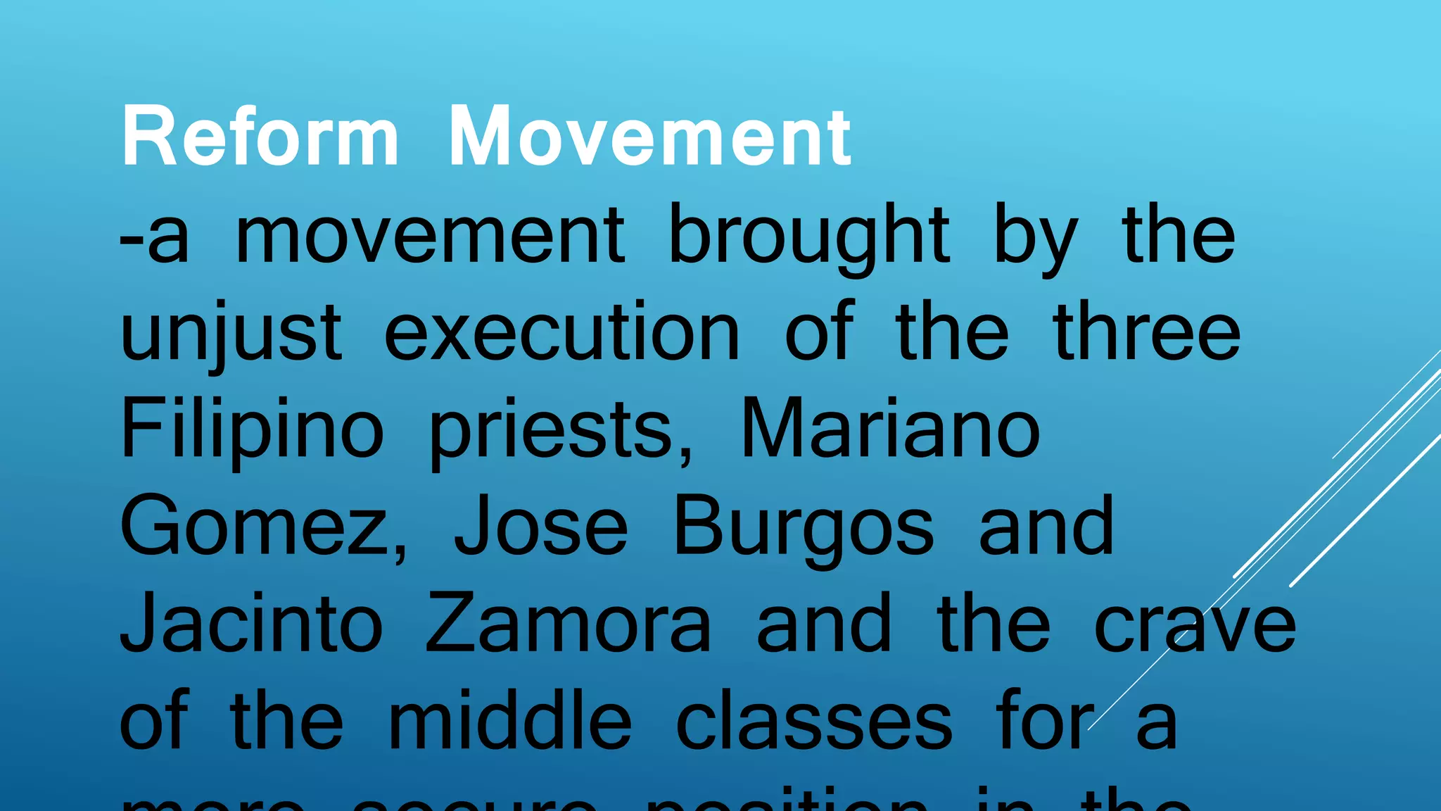 Campaign For Reforms | PPTX