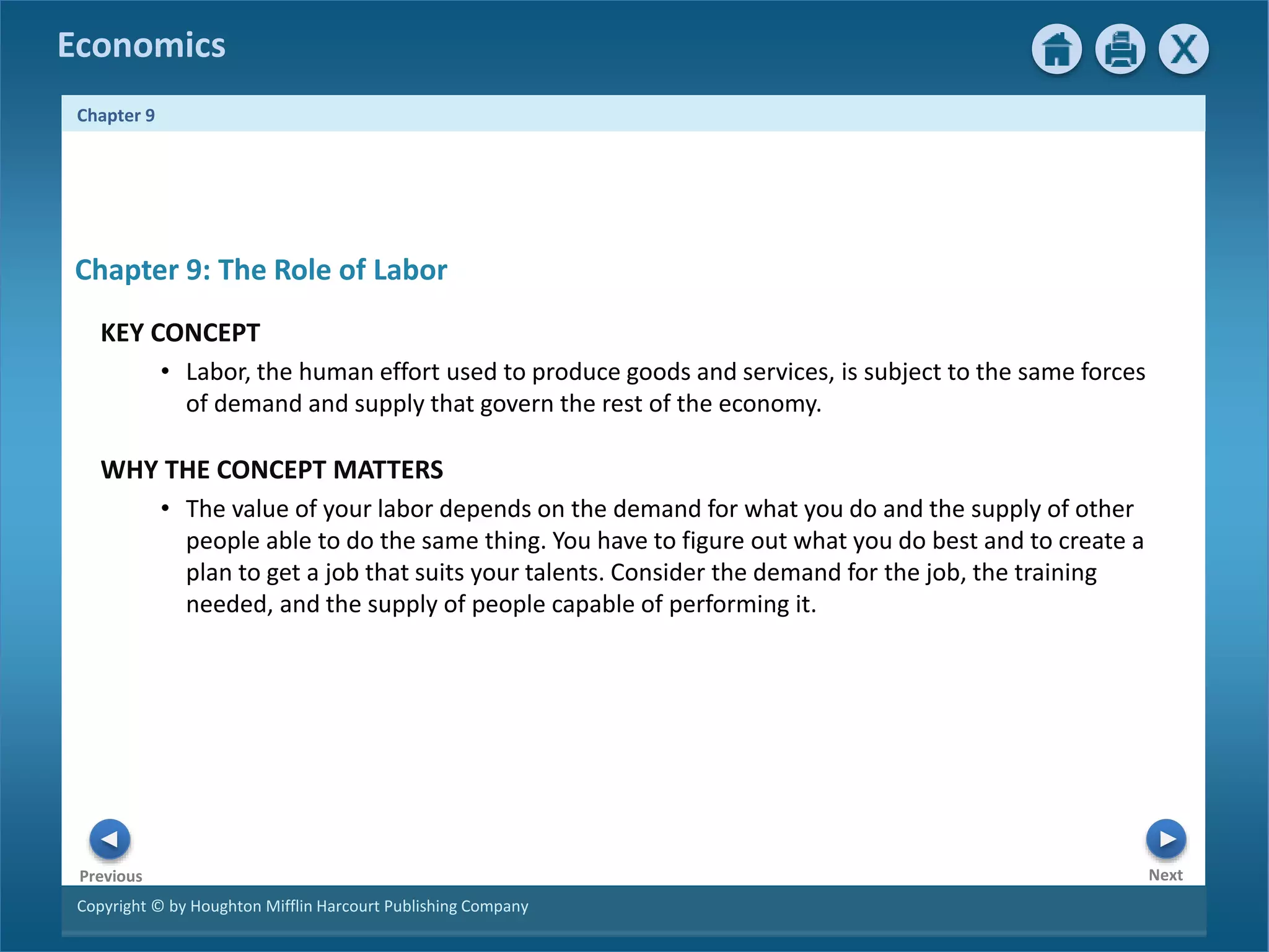 Chapter 9 - The Role of Labor.pptx