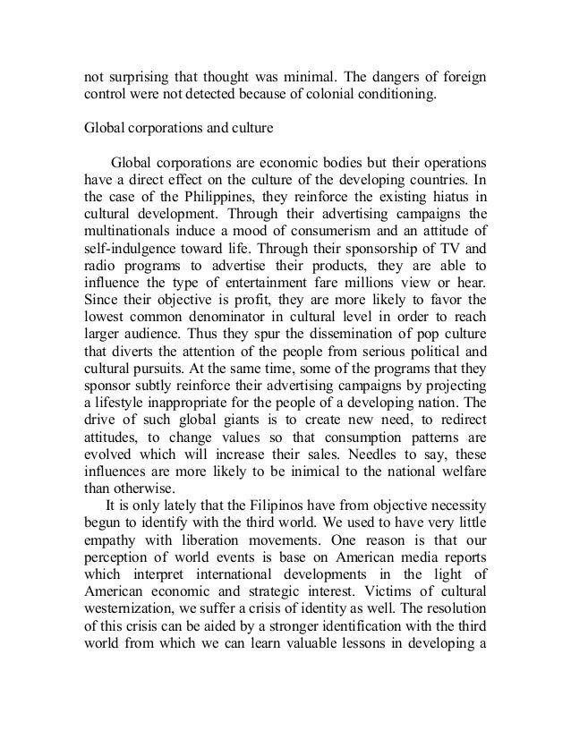 Chapter 9 - Westernization