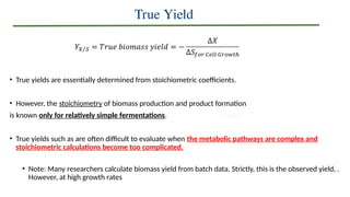 ch9 for bioprocess - cell growth kinetics | PPTX