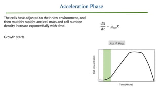 ch9 for bioprocess - cell growth kinetics | PPTX