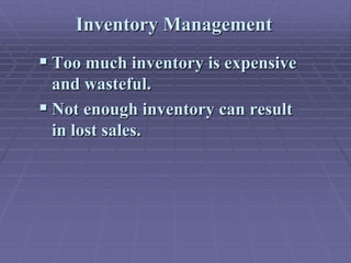 Chapter 9 & 10 accounts receivable and inventory management | PPTX