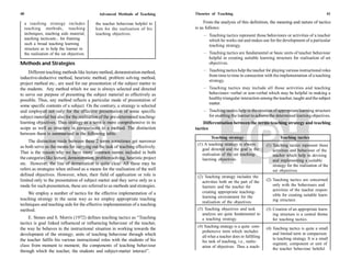 Advanced methods of teaching Advanced methods of teaching | PDF