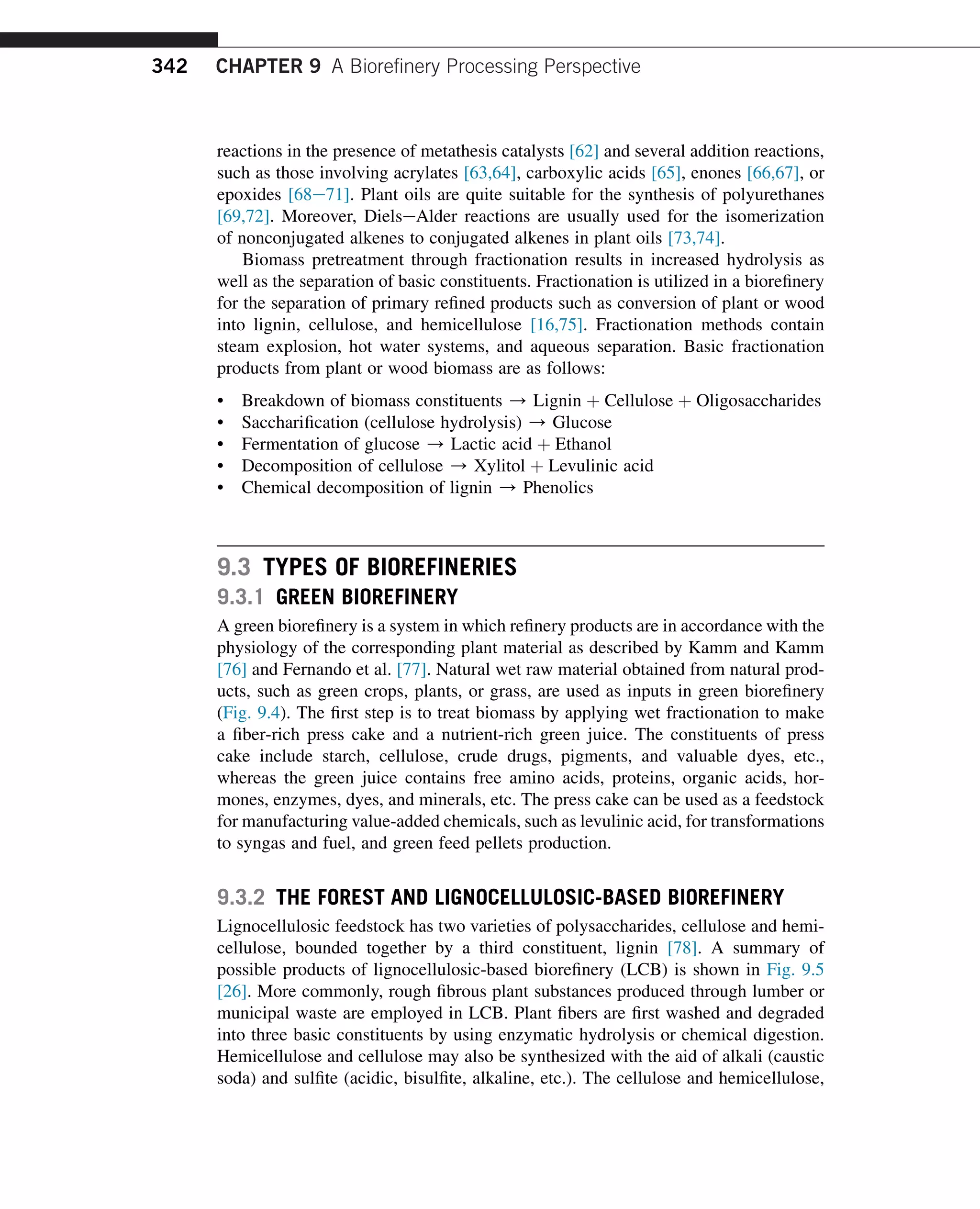 Chapter 9 a biorefinery processing polymers production | PDF | Commodities | Economy