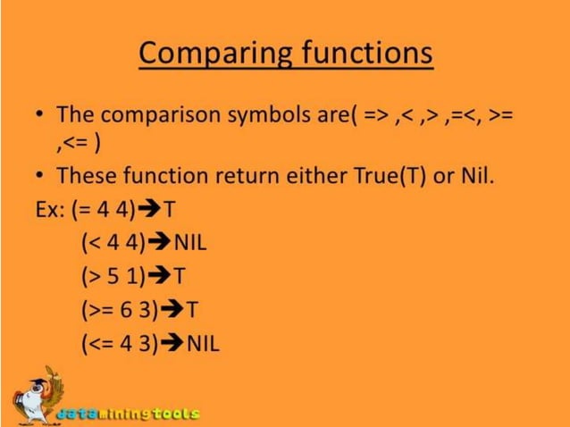 LISP Programming Language (Artificial Intelligence) | PPTX