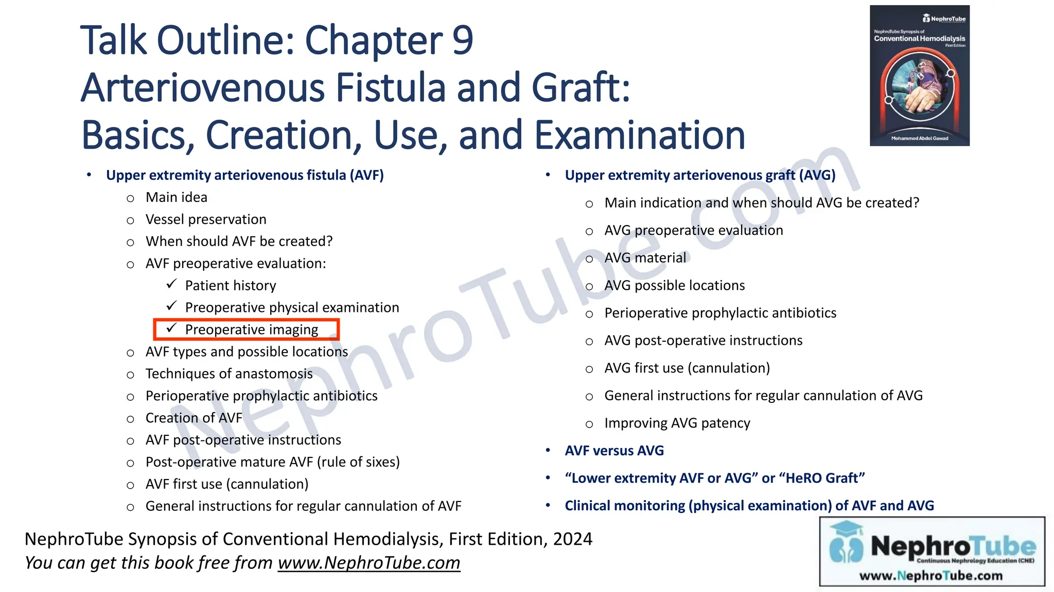 Hemodialysis: Chapter 9, Arteriovenous Fistula and Graft: Basics ...