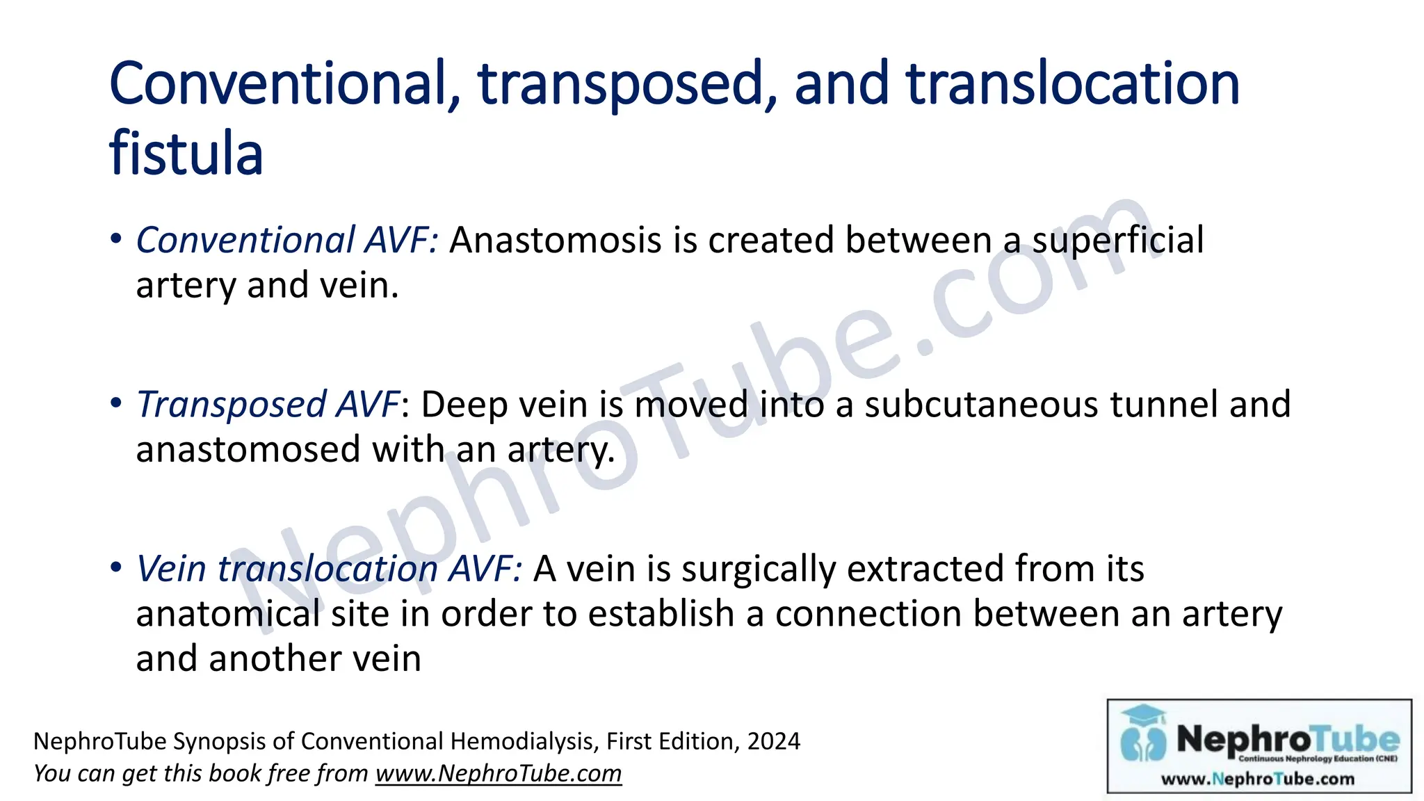 Hemodialysis: Chapter 9, Arteriovenous Fistula and Graft: Basics ...