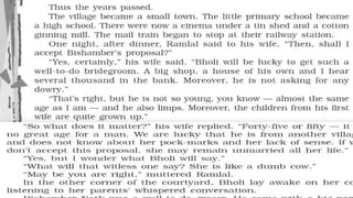 Chapter 9 Bholi.pptx summary line by line analysis | PPTX