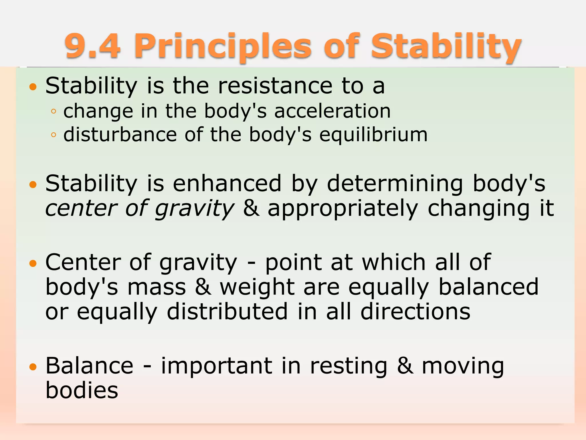 Chapter 9 Biomechanics and Sports | PPTX