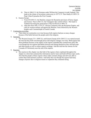 Chapter 9 Breakdowns | PDF