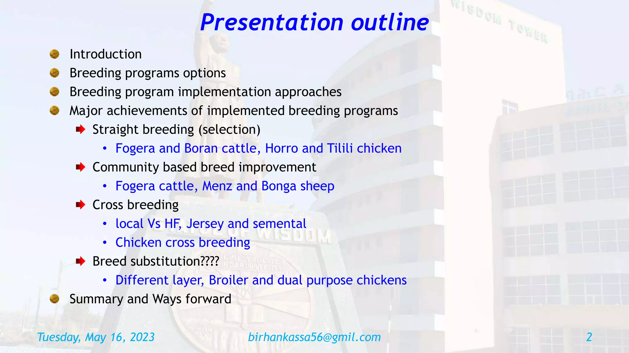 Chapter 9_Breeding program options_Birhan.pptx