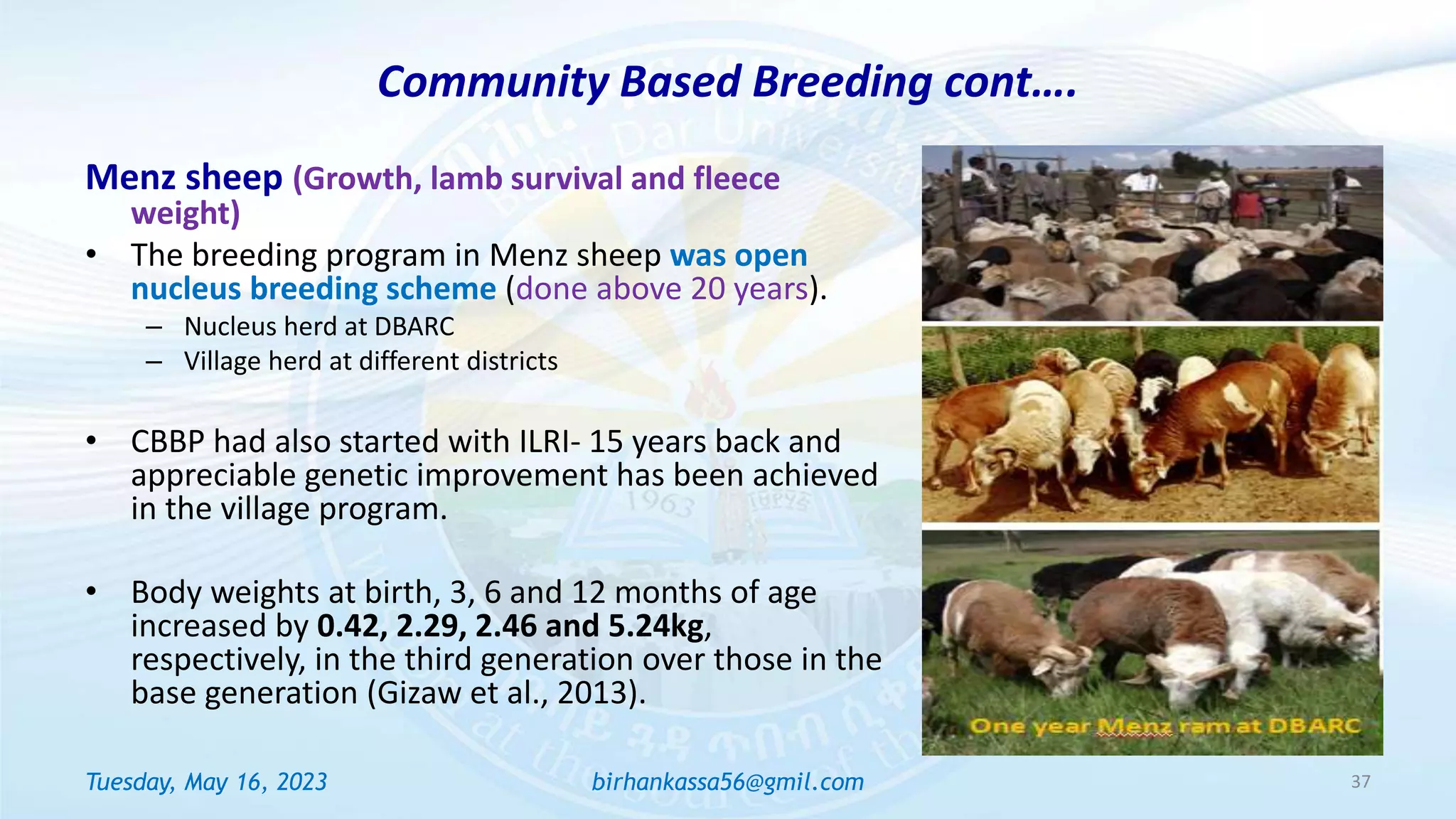 Chapter 9_Breeding program options_Birhan.pptx