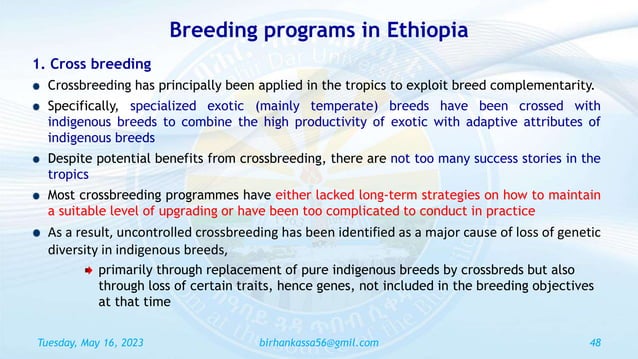 Chapter 9_Breeding program options_Birhan.pptx