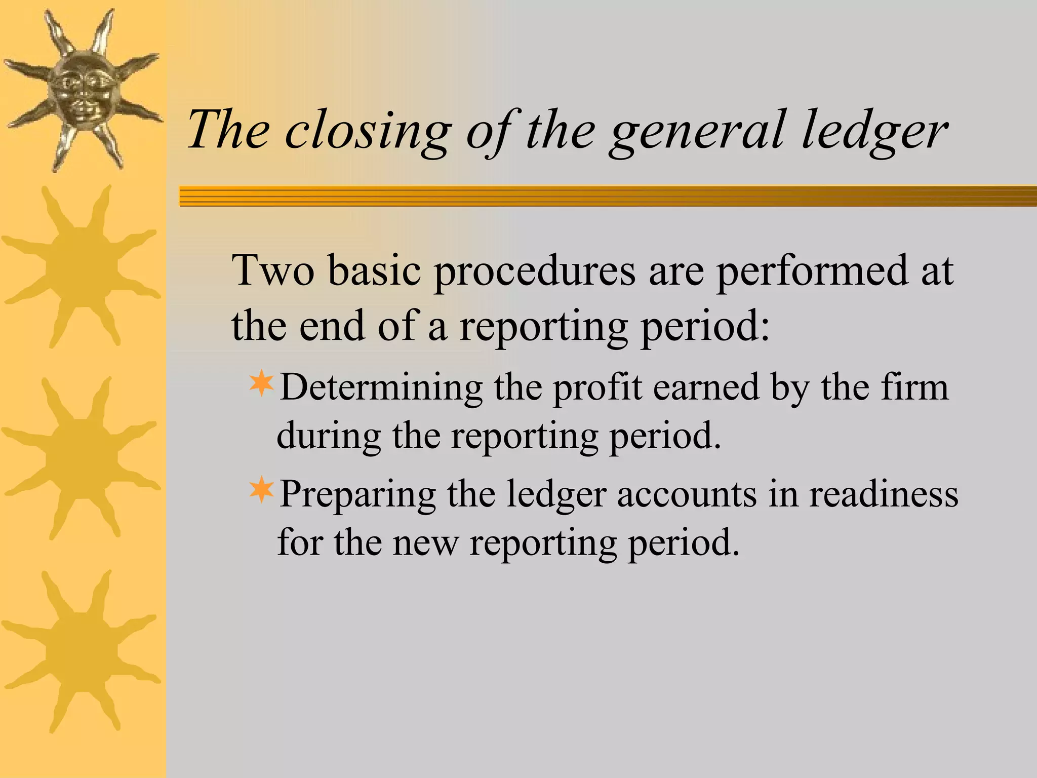 Chapter 9 closing the general ledger clc | PPT