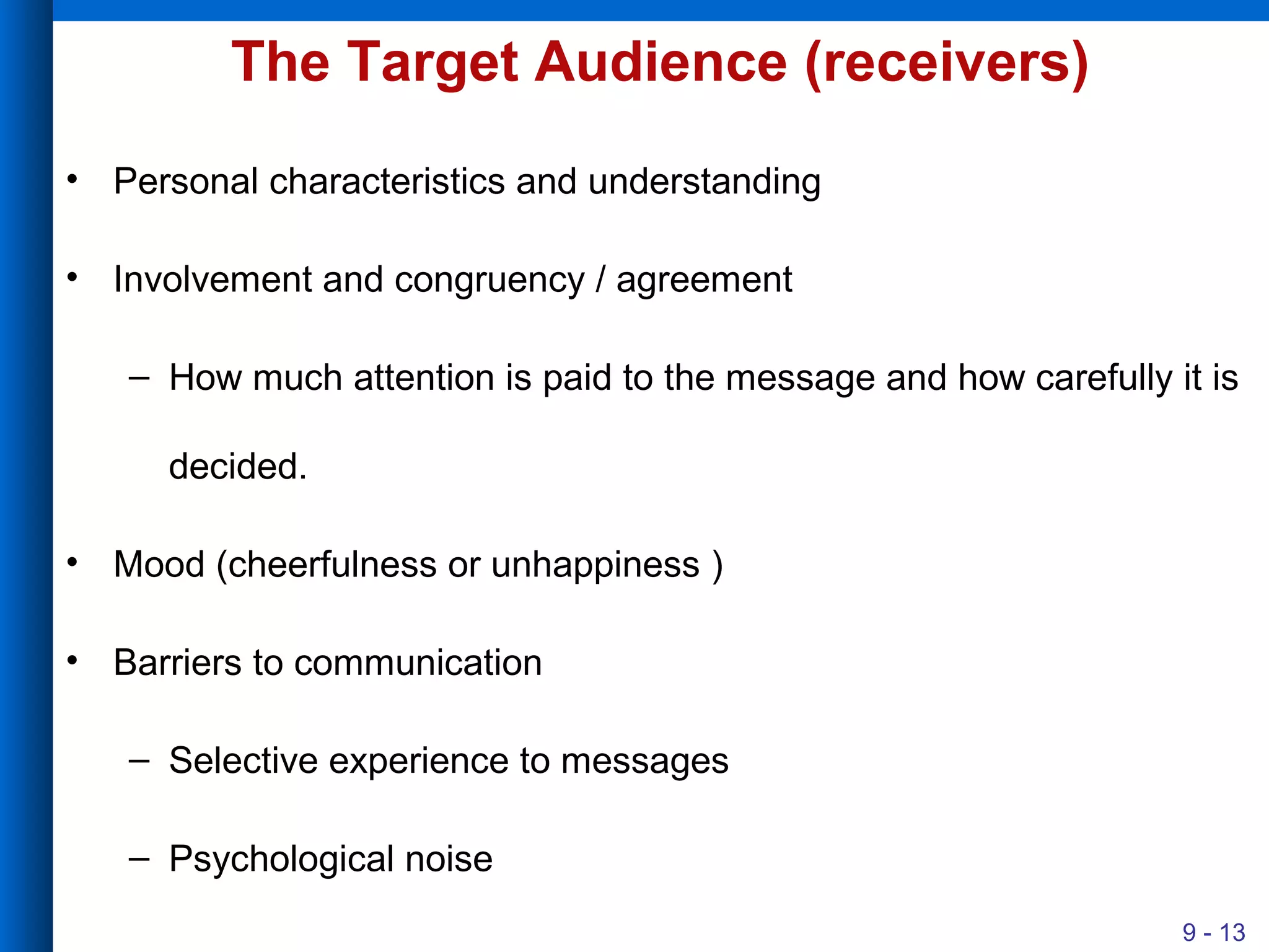 Communication and Consumer Behavior | PPT