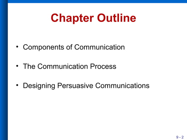 Communication and Consumer Behavior | PPT | Advertising Industry ...