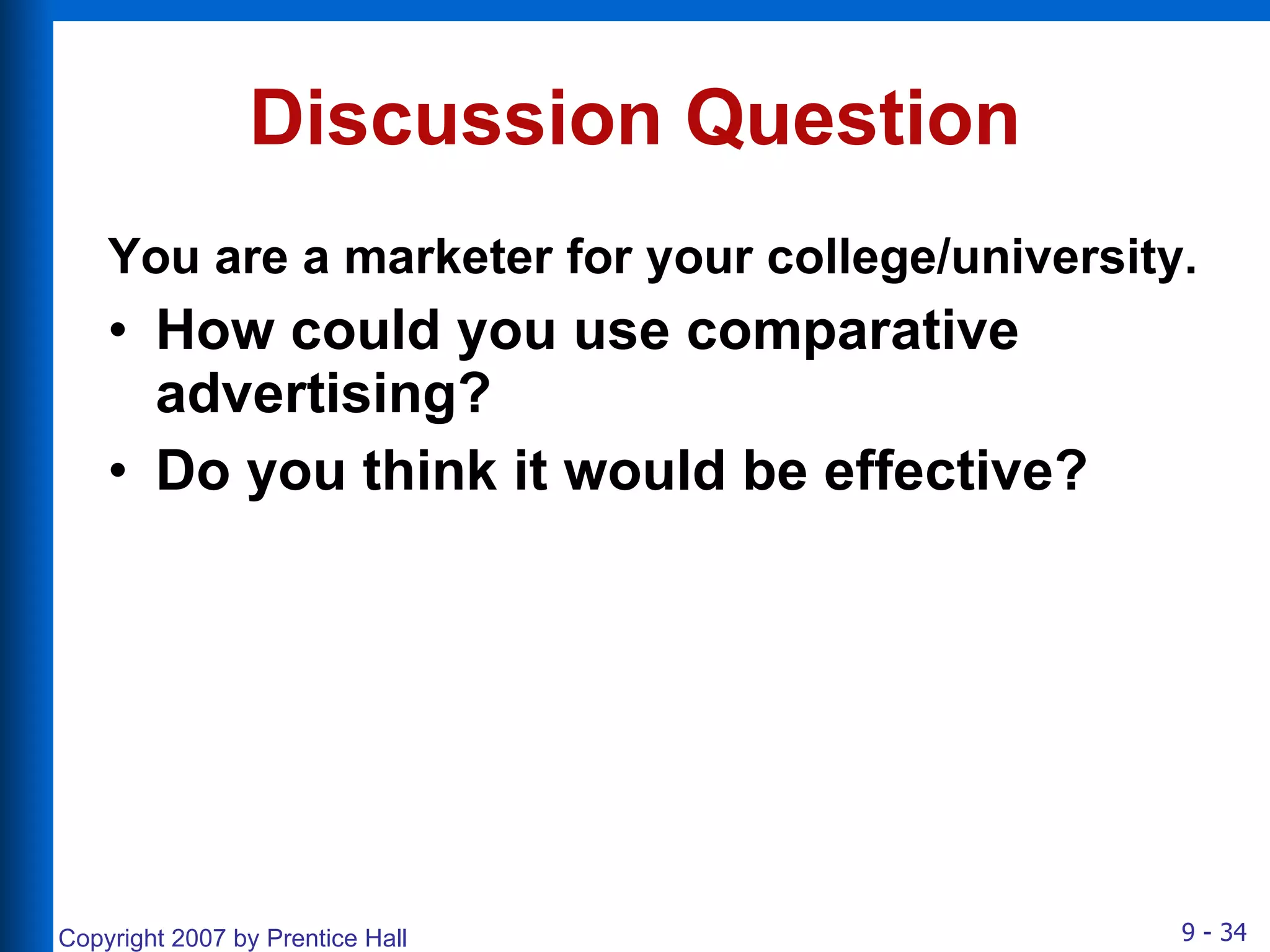 Chapter 9 Communication And Consumer Behavior | PPT