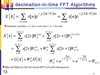 Chapter 9 computation of the dft | PPT