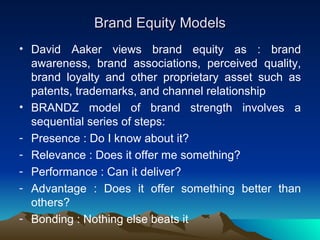 Chapter 9 Creating Brand Equity | PPT