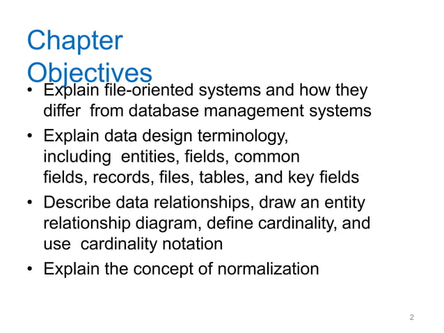 Chapter 9 Data Design .pptxInformation Technology Project Management | PPT