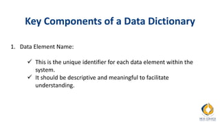Chapter 9 Data Dictionaries system analysis and design.pptx
