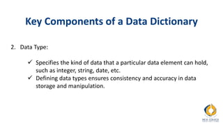 Chapter 9 Data Dictionaries system analysis and design.pptx