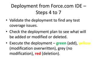 SFDC Deployments | PPT