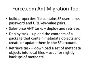 SFDC Deployments | PPT