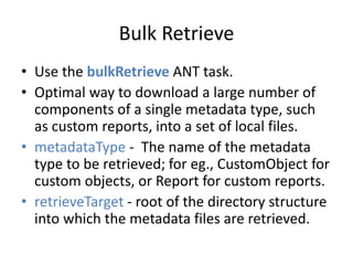 SFDC Deployments | PPT
