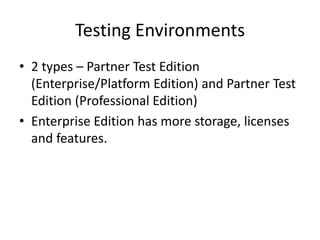 SFDC Deployments | PPT