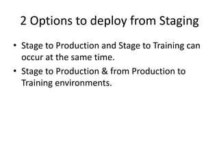 SFDC Deployments | PPT