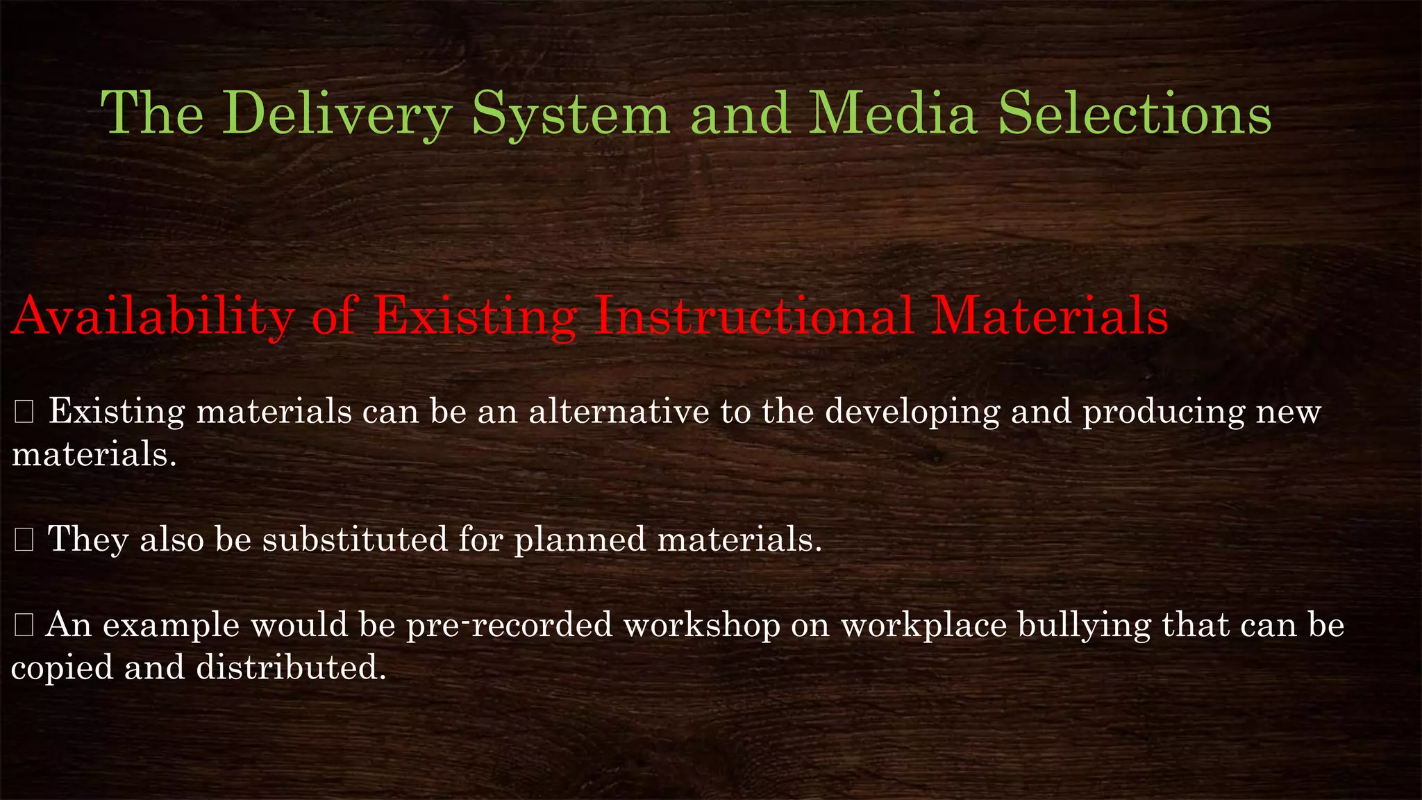 Chapter 9 developing instructional materials | PPTX