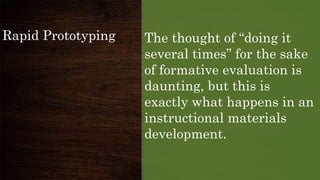Chapter 9 developing instructional materials | PPT