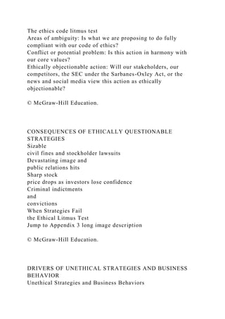 CHAPTER 9 Ethics, Corporate Social Responsibility, Environment.docx ...