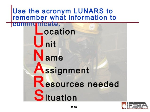 Chapter 9 fire fighter