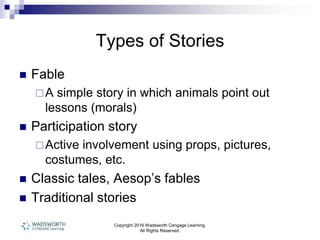 Chapter 9 Storytelling | PPT