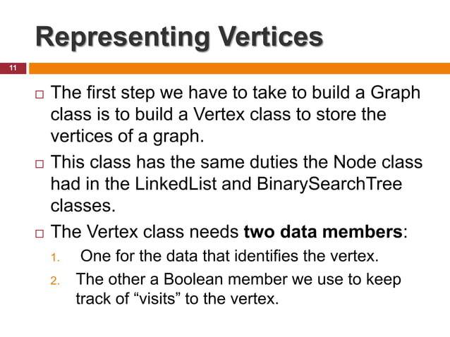 Chapter9 graph data structure | PPT