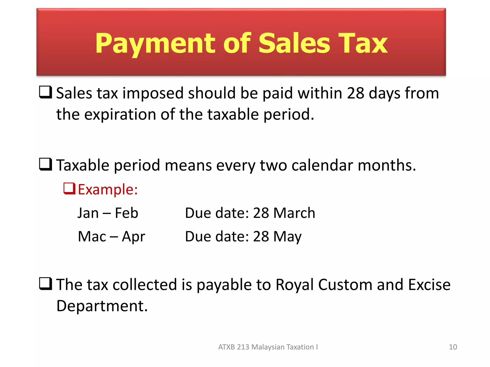 Chapter 9, indirect tax | PPTX
