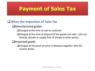Chapter 9, indirect tax | PPTX