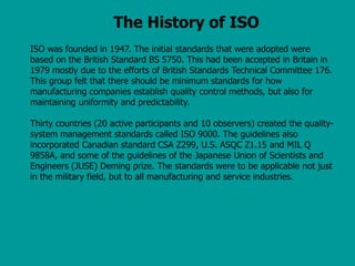 International Standards Organisations | PPT