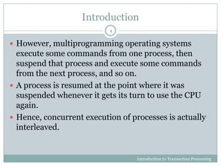 Chapter 9 introduction to transaction processing | PPT