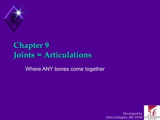 Chapter9 jointsmarieb | PPT
